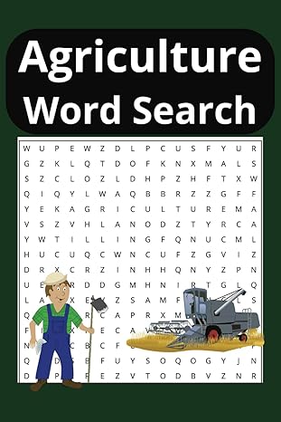 Agriculture word search book - West Texas Livestock Growers